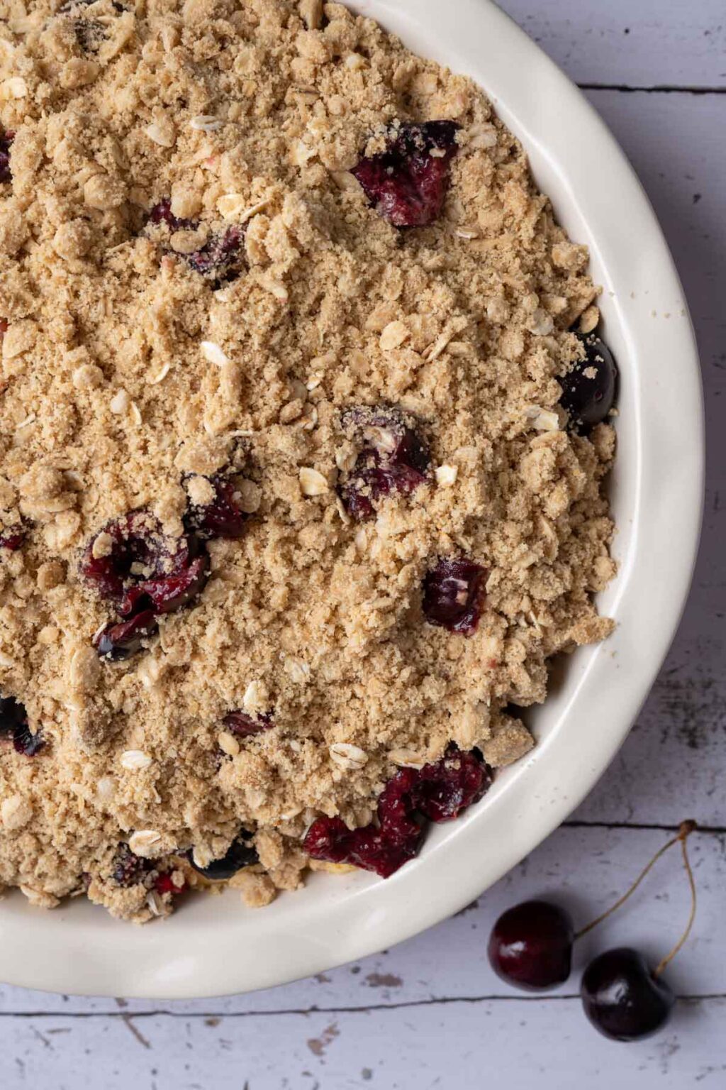 Cherry Apple Crisp - LadyPearTree