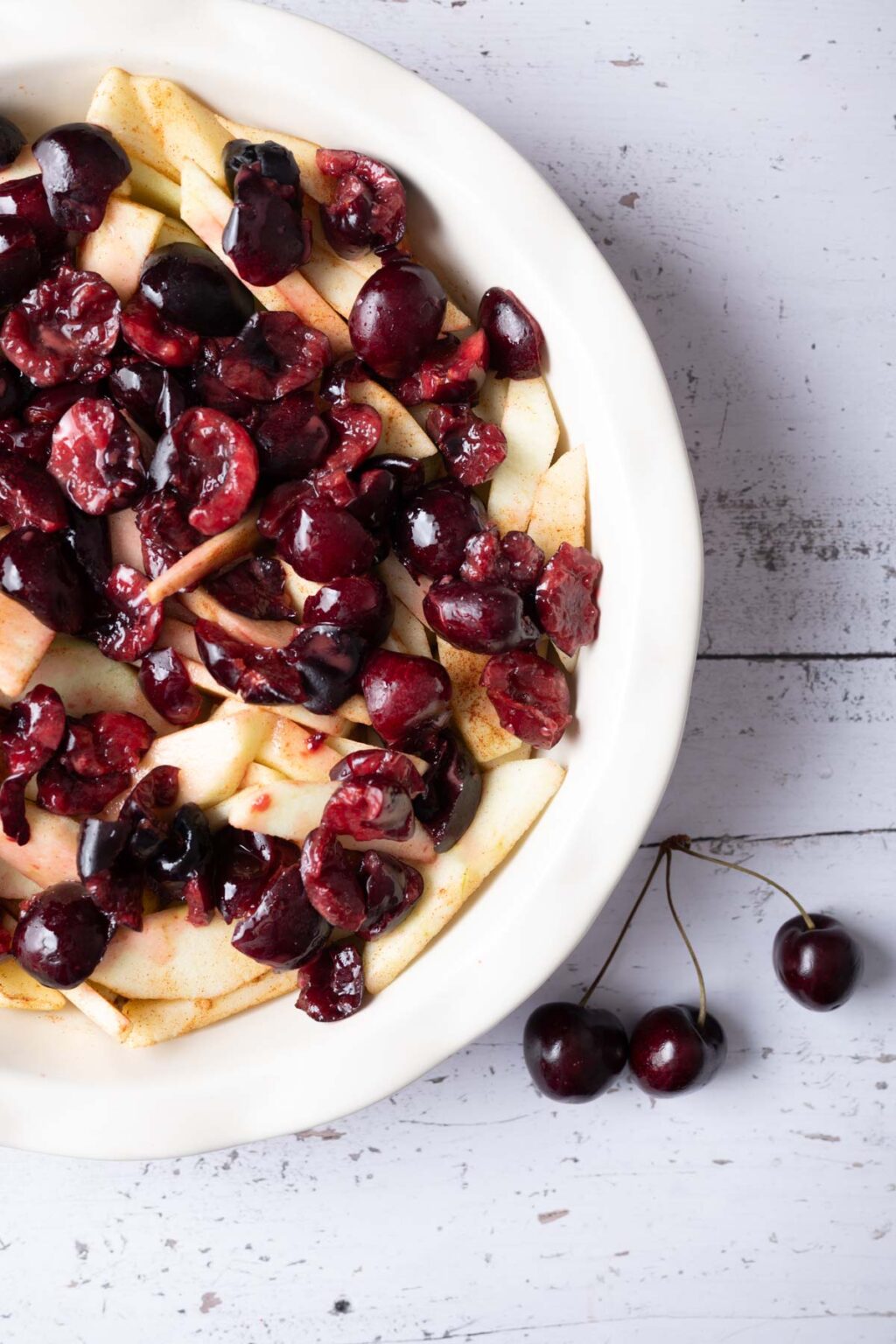 Cherry Apple Crisp - LadyPearTree